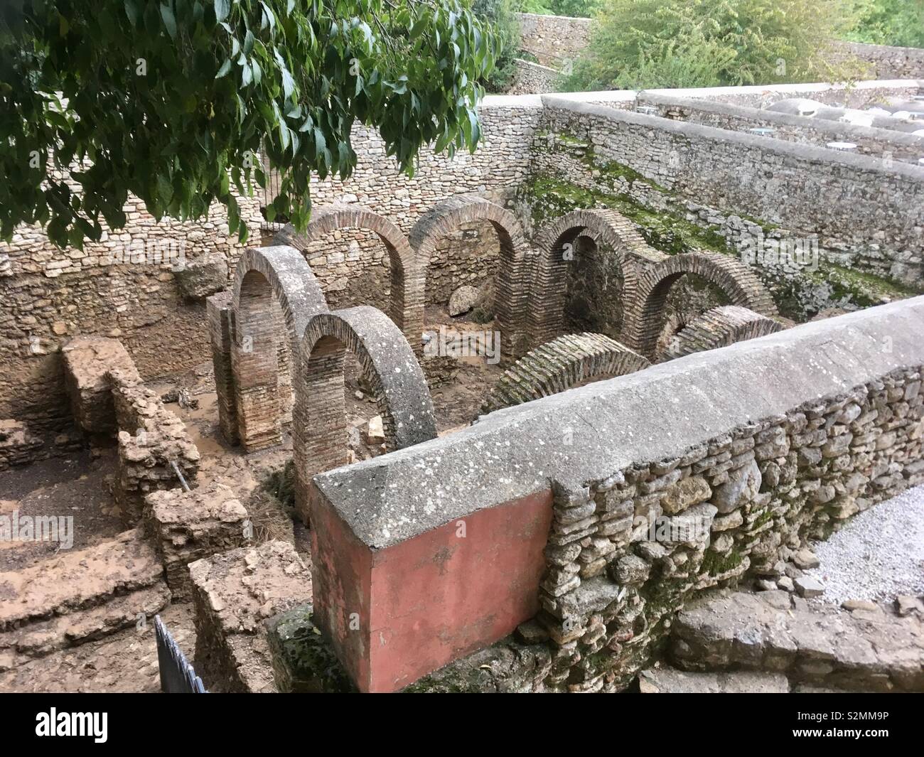 Baňos de los Arabes, ruins of Arabian bath, Ronda, Andalusia, Spain ...