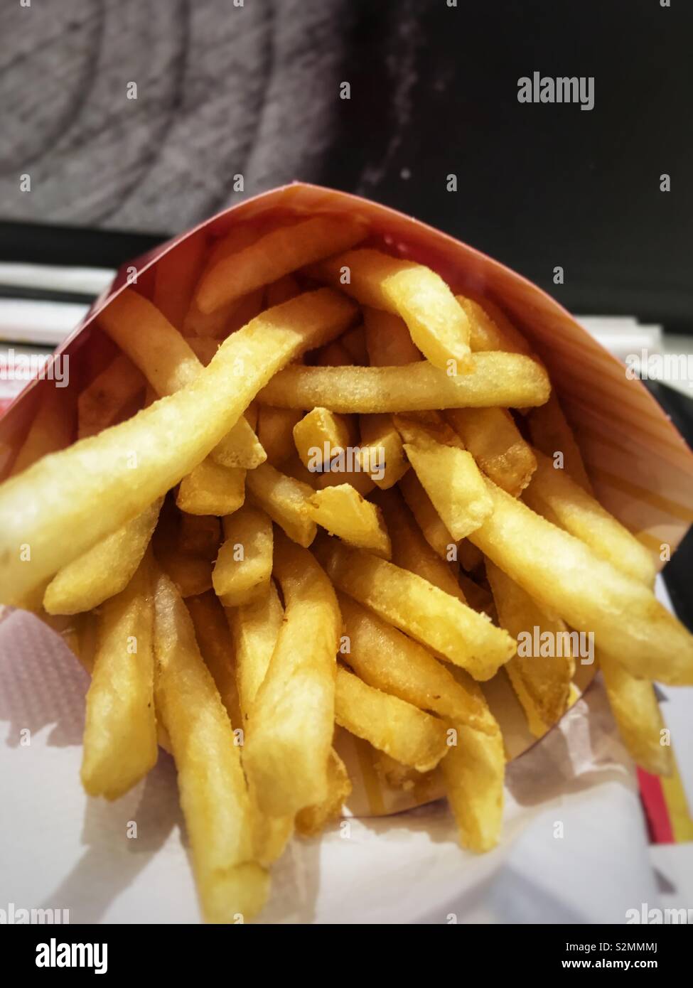 French Fries (from the chain starting with M Stock Photo - Alamy