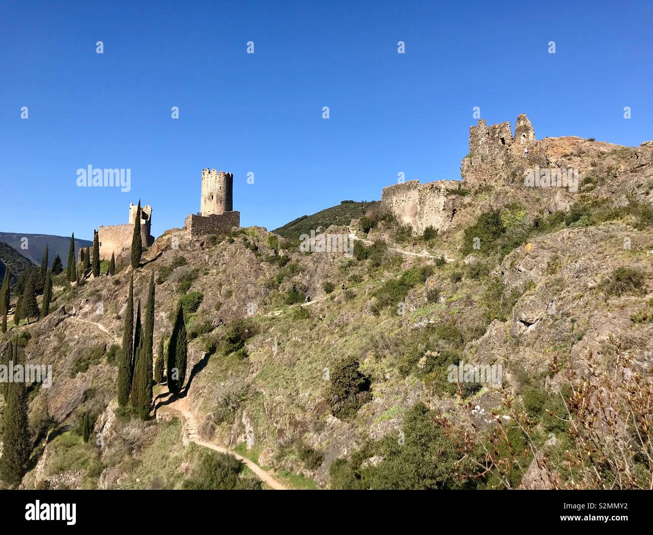 Cathar castles hi-res stock photography and images - Alamy