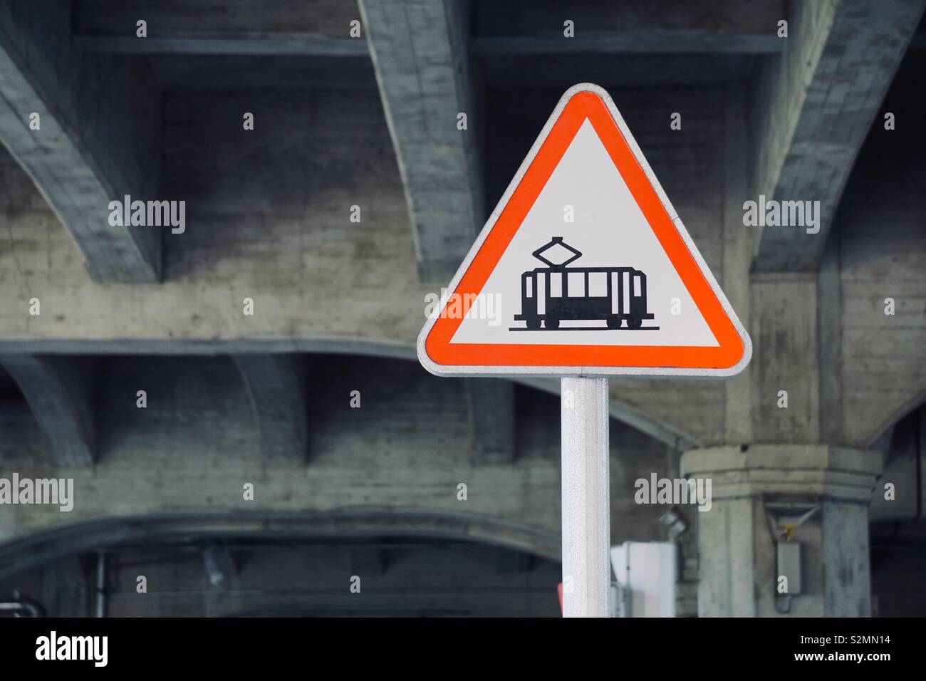 Train traffic sign hi-res stock photography and images - Alamy