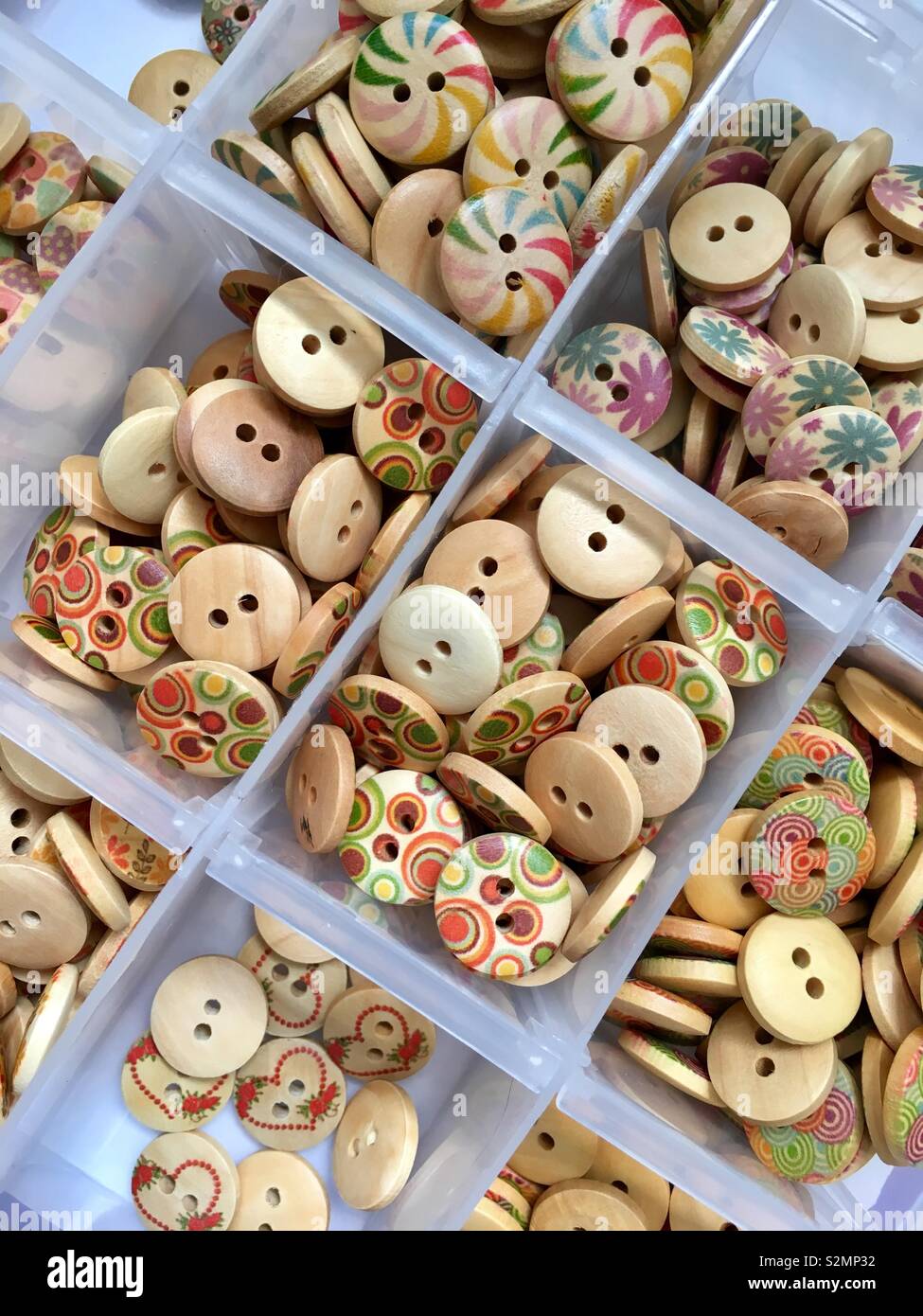 Assortment of colourful buttons Stock Photo - Alamy