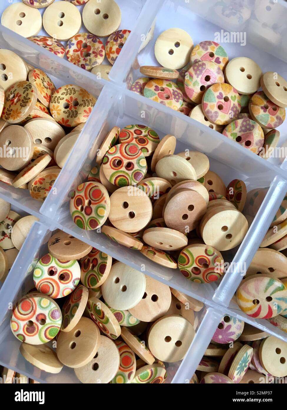 Assortment of colourful buttons Stock Photo - Alamy