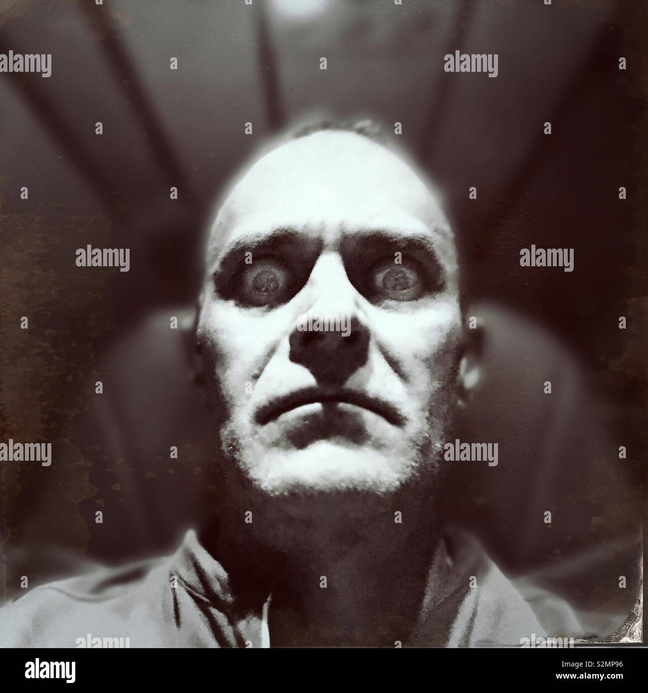 Scary male ghost hi-res stock photography and images - Alamy