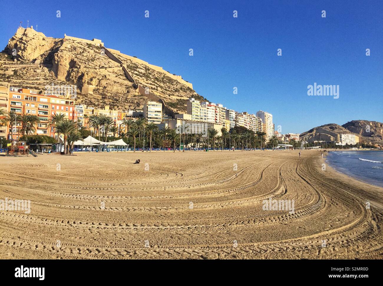 Postiguet beach alicante hi-res stock photography and images - Alamy