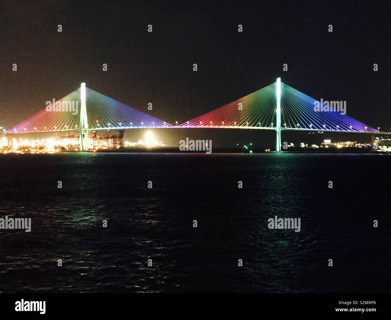 Rainbow bridge Busan Korea Stock Photo - Alamy