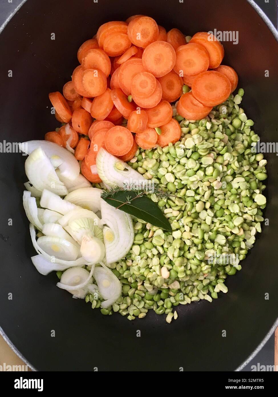 Recipe in the making Stock Photo - Alamy