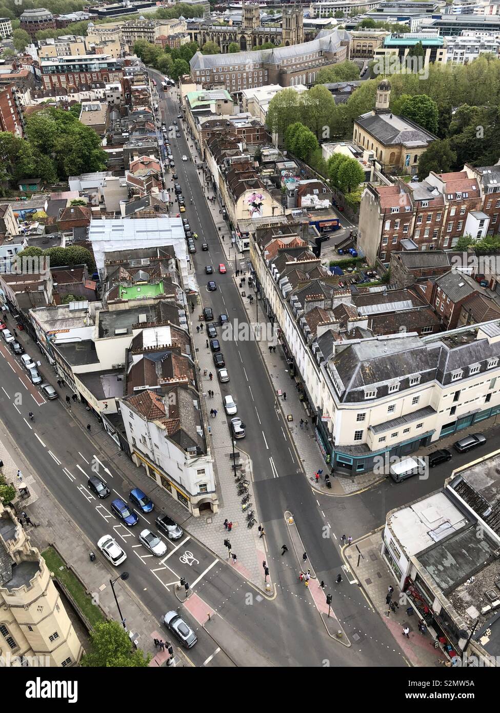View of Bristol Park Street Stock Photo - Alamy