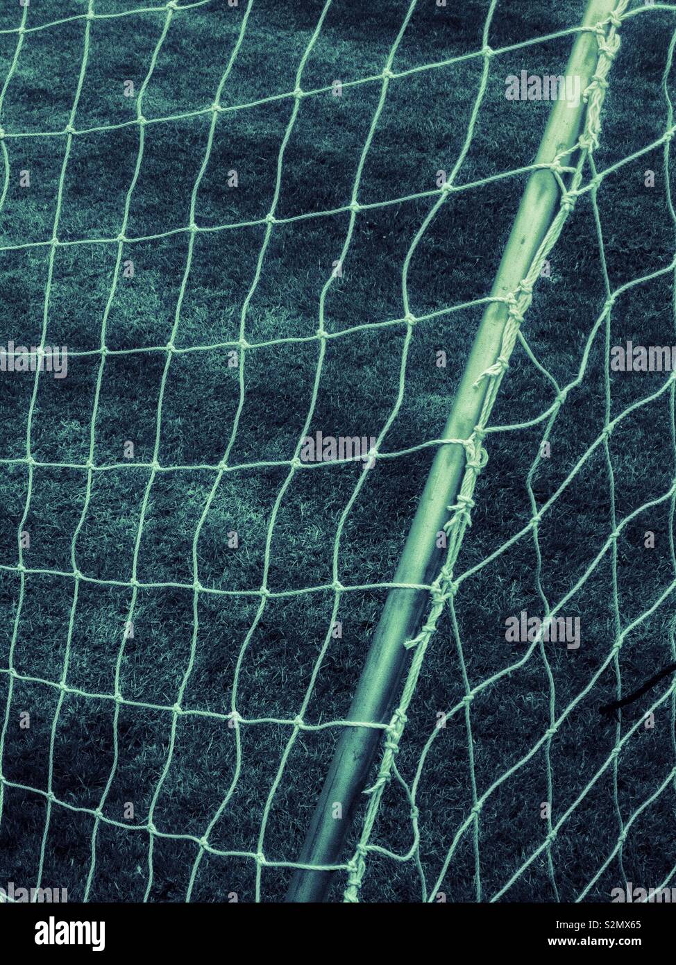 Goal nets detail hi-res stock photography and images - Alamy