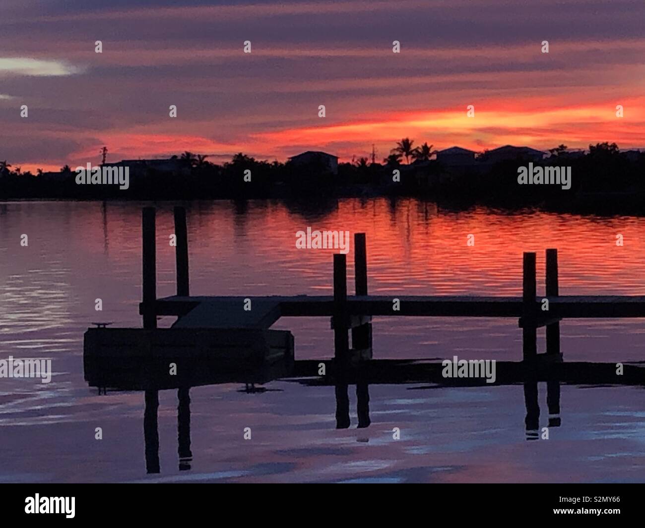 Florida Keys sunset night 3 Stock Photo - Alamy