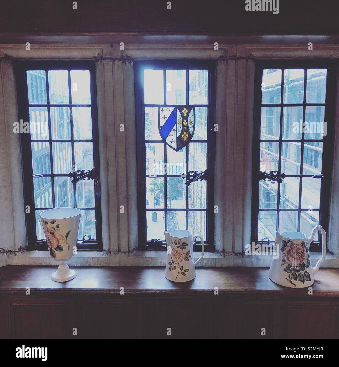 Liberty of London shop window Stock Photo - Alamy