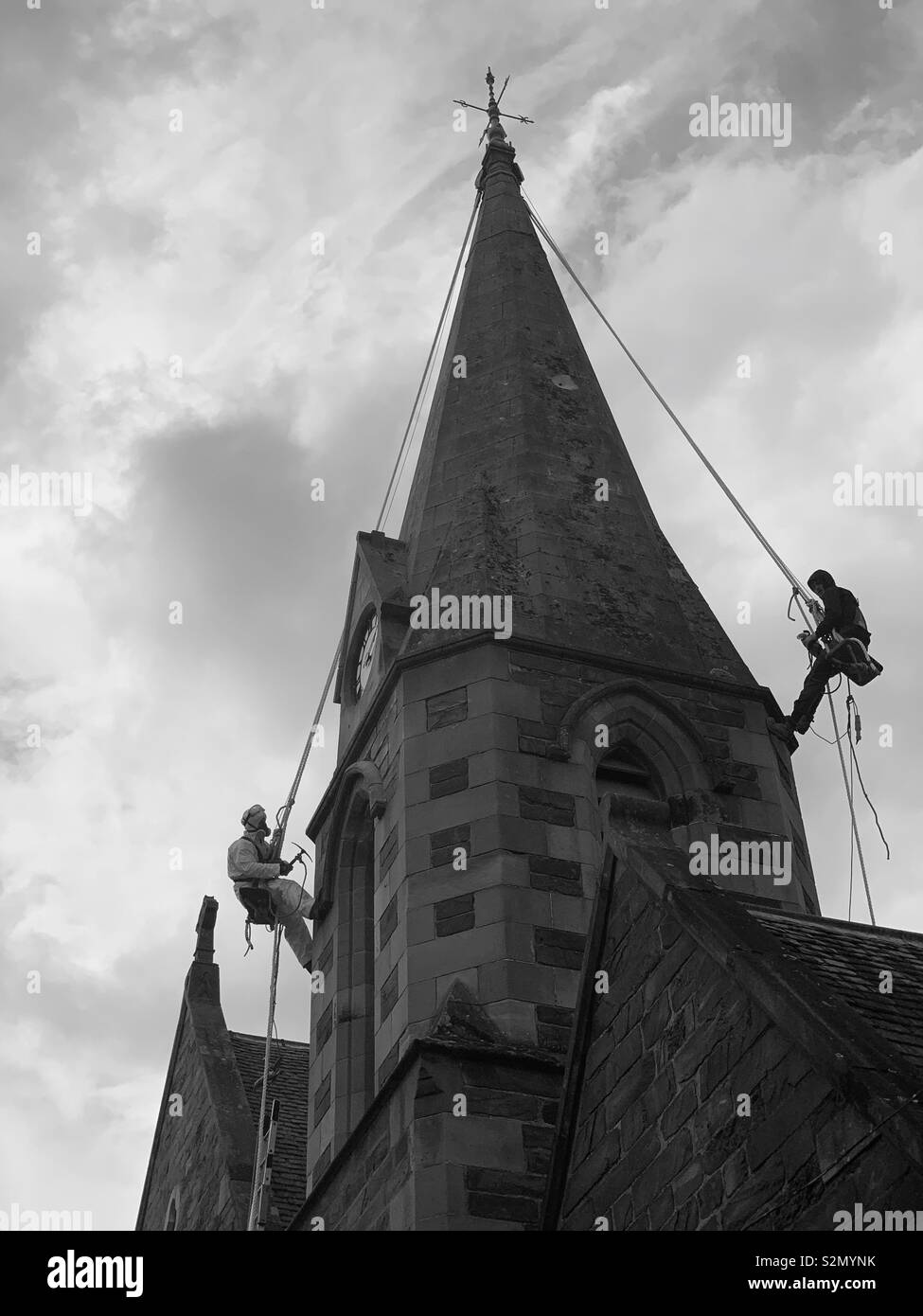 Steeplejack hi-res stock photography and images - Alamy