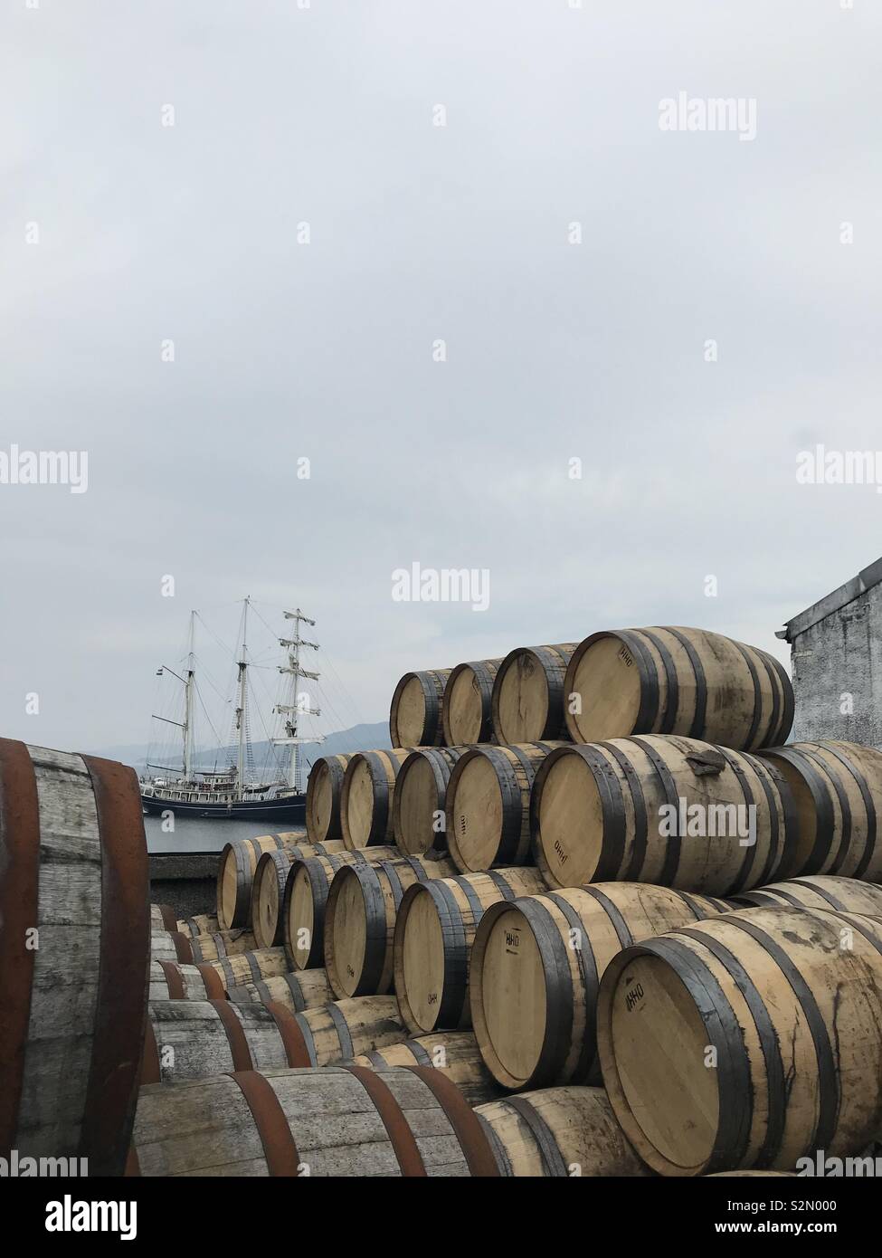 Whisky barrels islay hi-res stock photography and images - Alamy