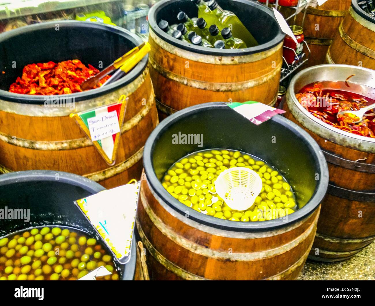 Pickled olive hi-res stock photography and images - Alamy