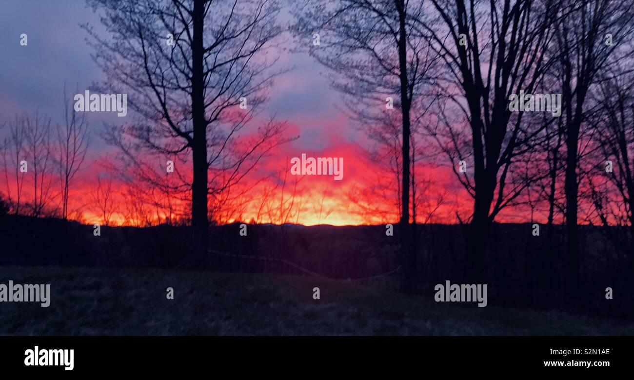 Vermont sunrise hi-res stock photography and images - Alamy