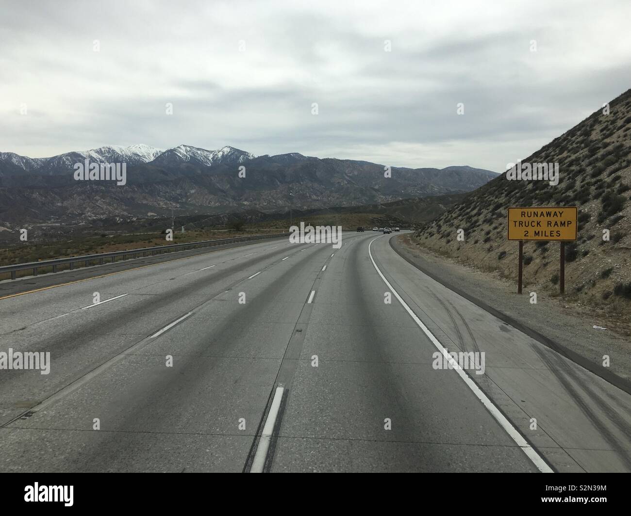 Runaway truck ramp hi-res stock photography and images - Alamy