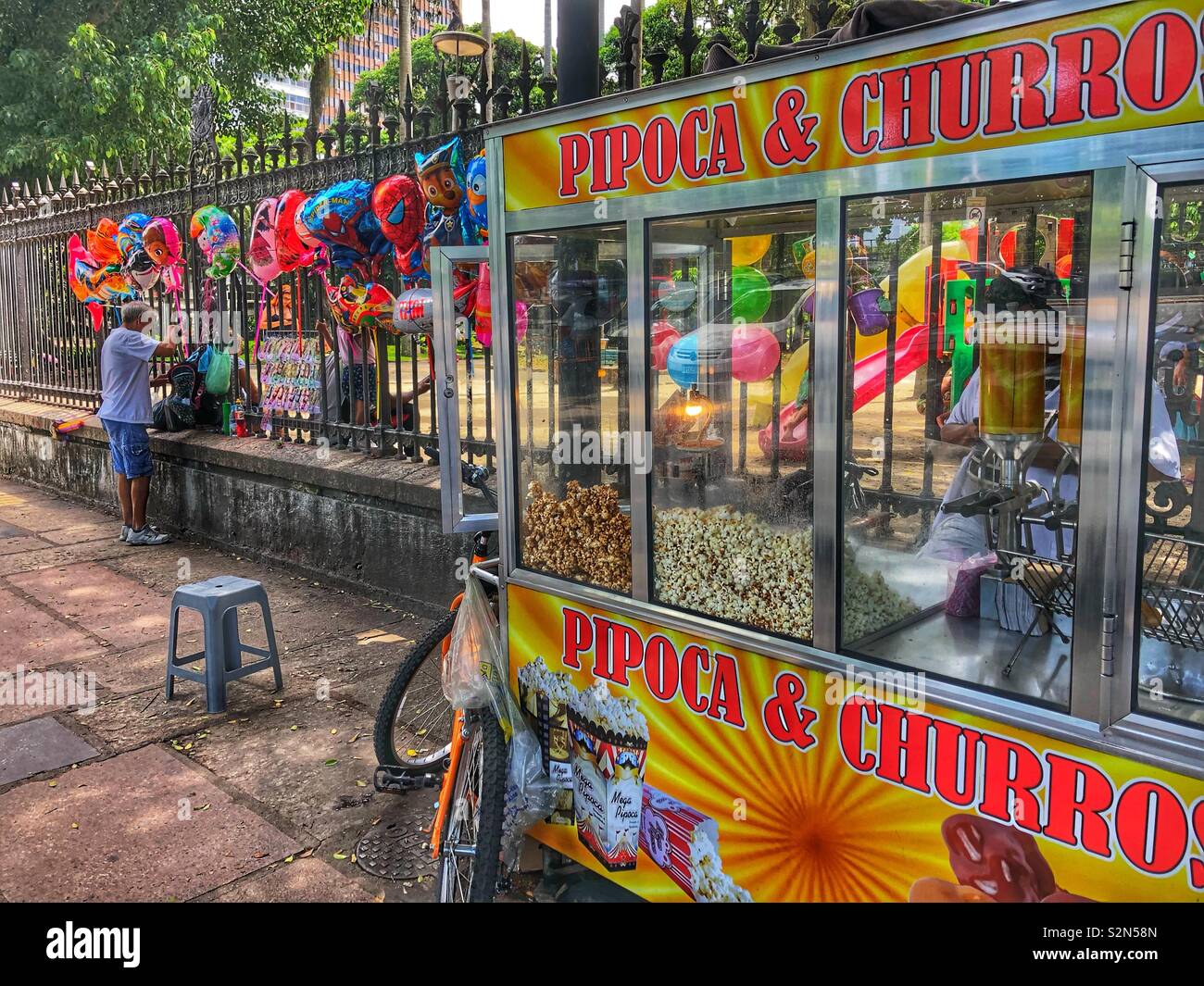 Popcorn park hi-res stock photography and images - Alamy