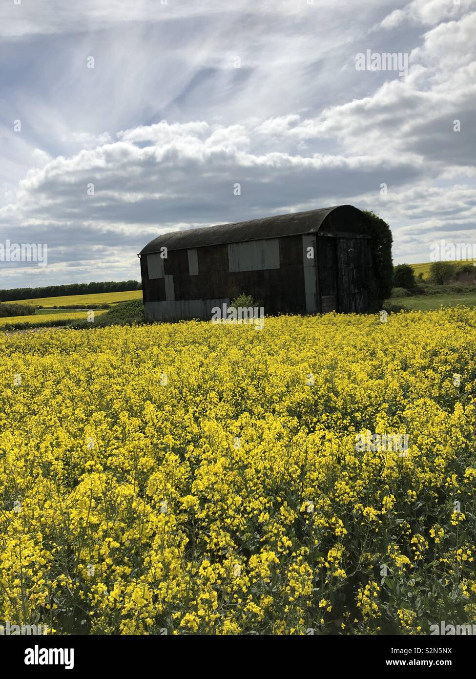 Country walk in Hampshire, South Wonston Stock Photo - Alamy