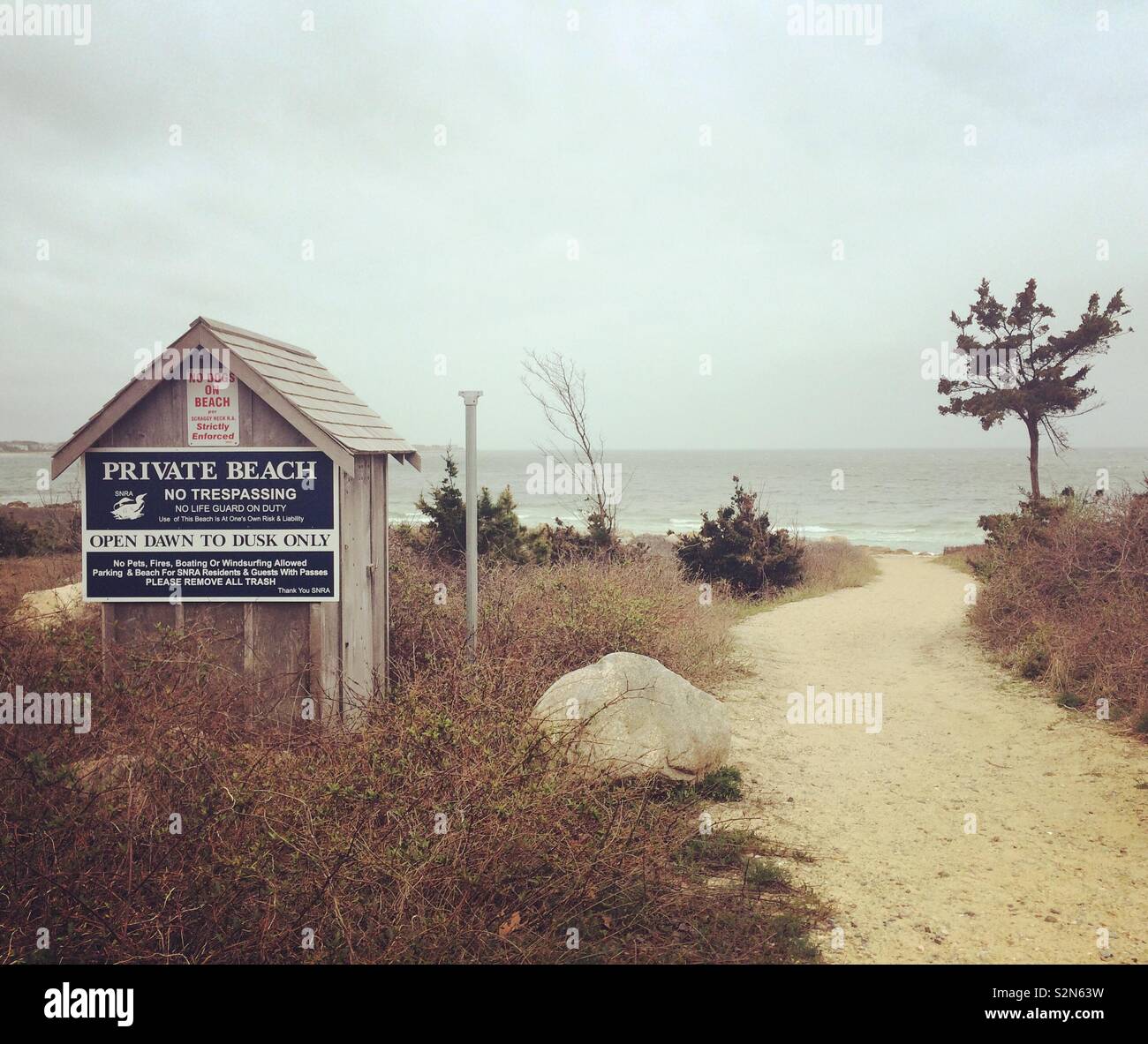 Private Beach Sign High Resolution Stock Photography and Images - Alamy