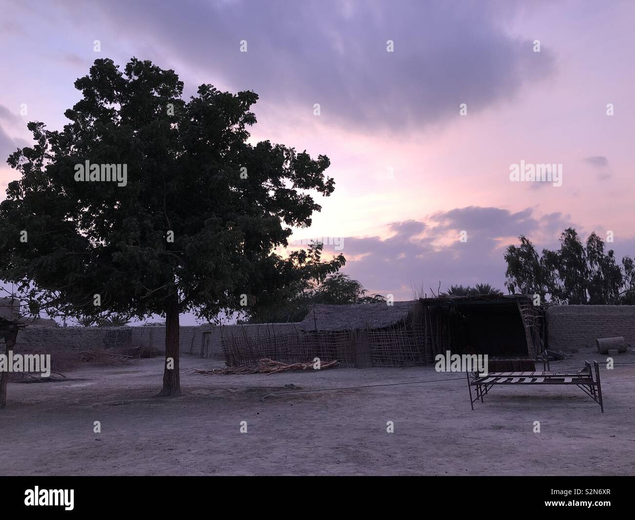 Sunset time magic time Stock Photo - Alamy