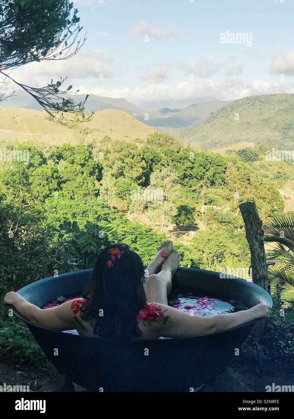 One with nature Stock Photo - Alamy