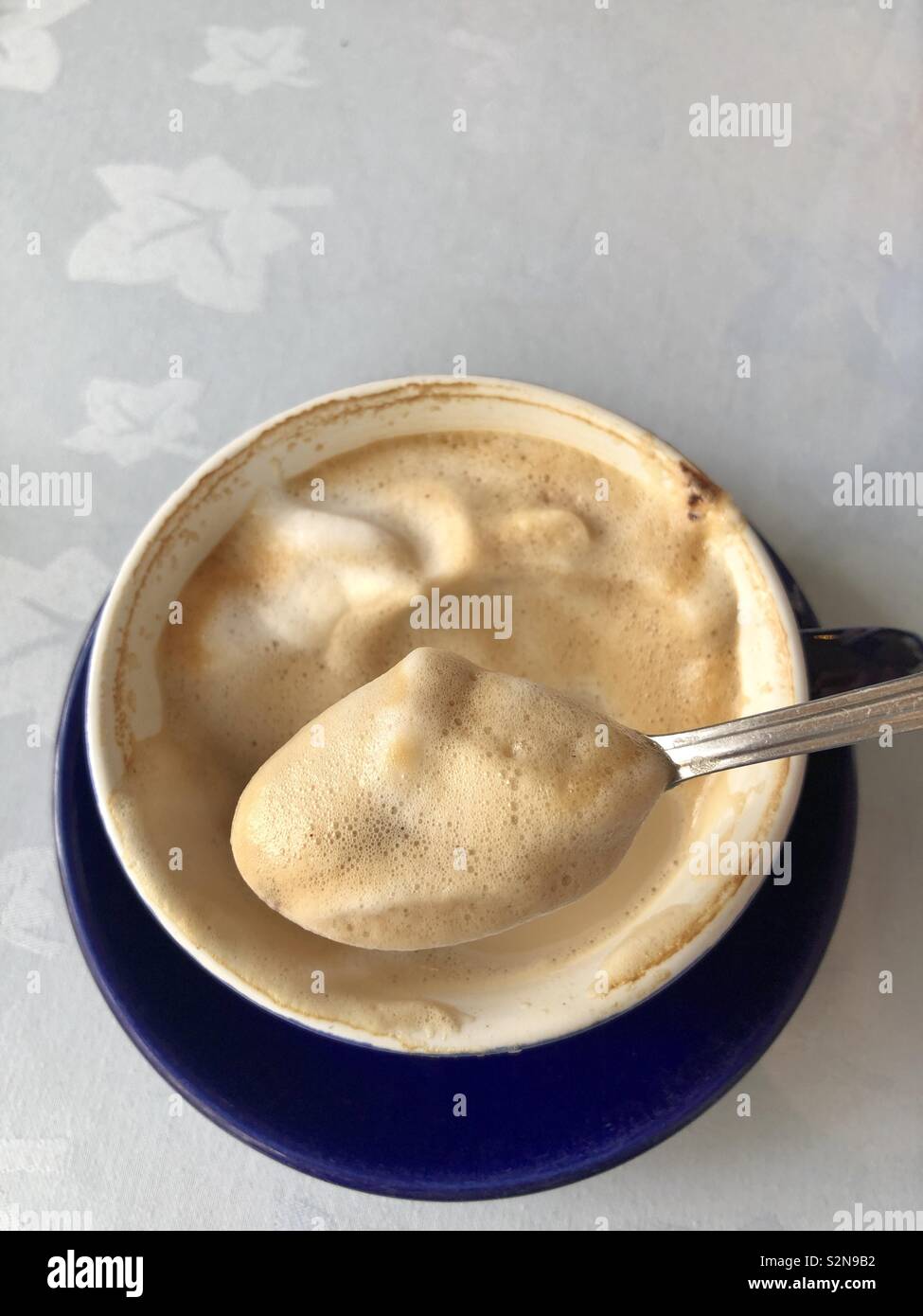 Spoon of froth hi-res stock photography and images - Alamy