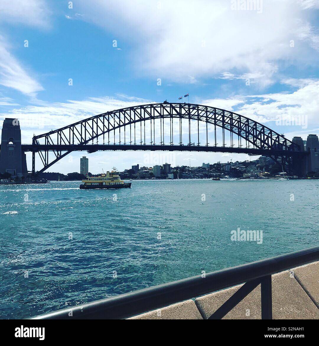 Sydney Harbor bridge Stock Photo - Alamy