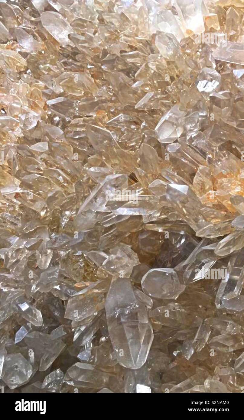 Clear Quartz Crystal High Resolution Stock Photography and Images - Alamy