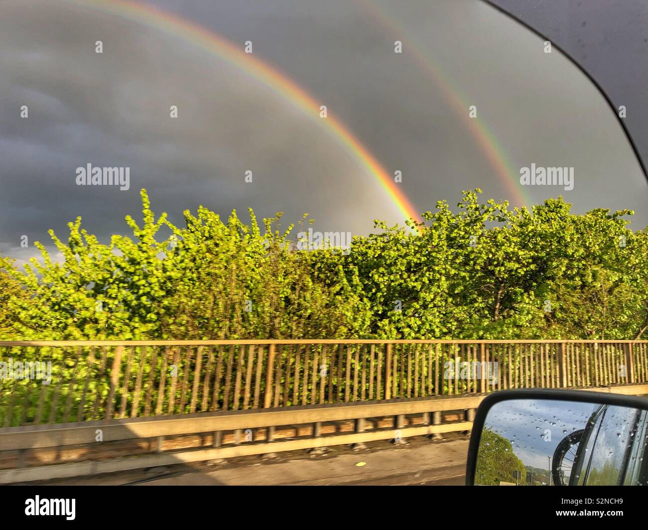 Road Trip rainbows Stock Photo - Alamy