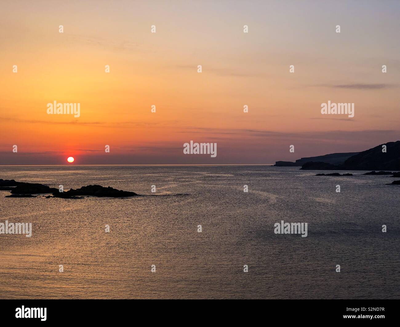 Nc500 sunset hi-res stock photography and images - Alamy