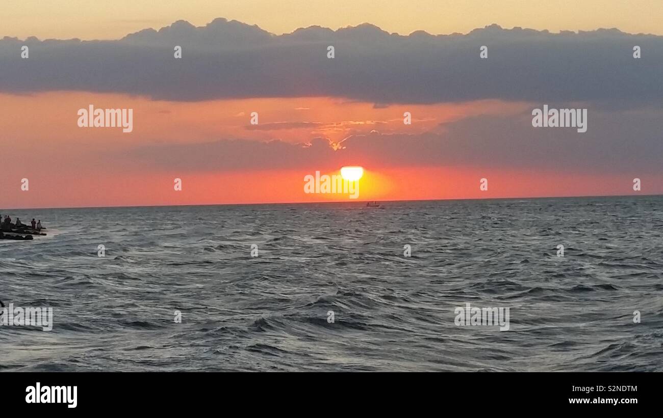 Sunset Anna Maria Island ,Florida Stock Photo - Alamy