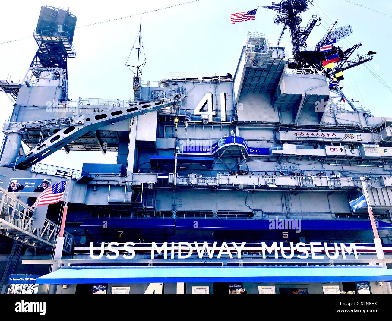 Uss midway museum hi-res stock photography and images - Alamy