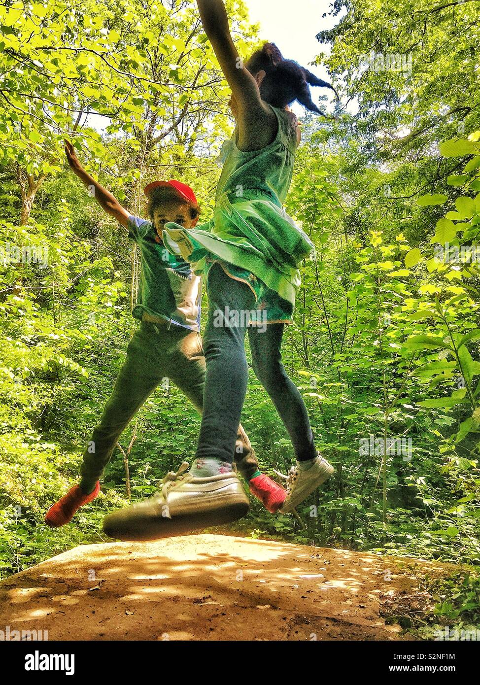 Star jump hi-res stock photography and images - Alamy