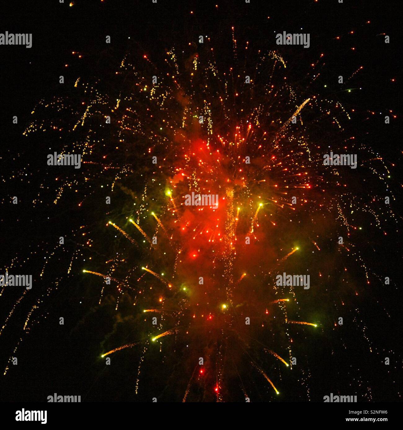 Rio Carnival fireworks Stock Photo - Alamy