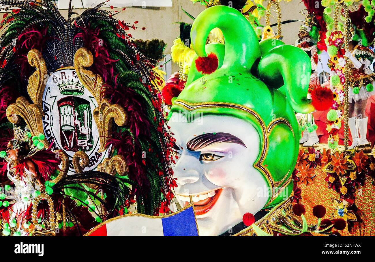 Rio carnival parade Stock Photo - Alamy