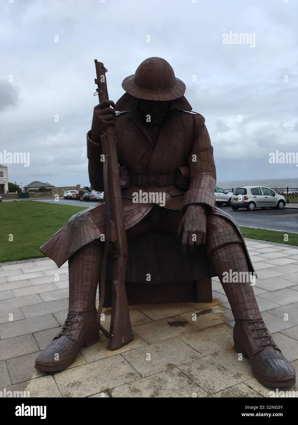 Tommy statue seaham hi-res stock photography and images - Alamy