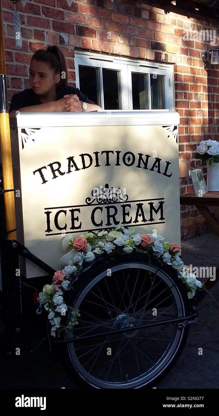 Traditional Ice Cream Stock Photo - Alamy