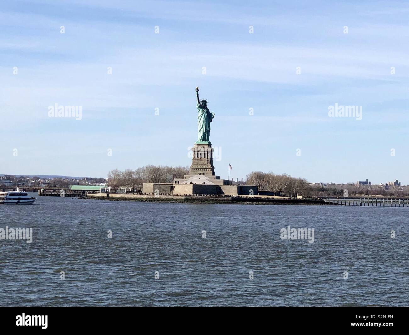 Statue of Liberty Ellis Island New York City Stock Photo - Alamy