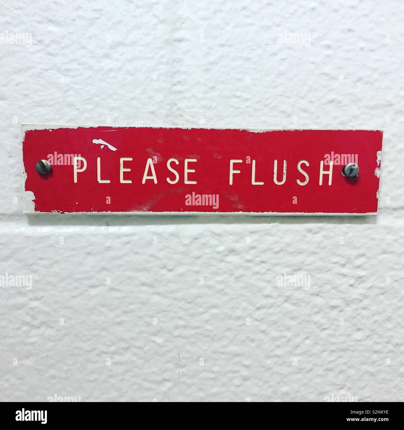 Flush red hi-res stock photography and images - Alamy