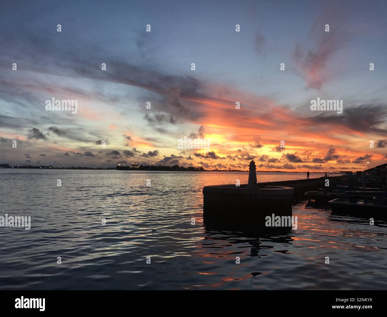 Male harbour in maldives hi-res stock photography and images - Alamy