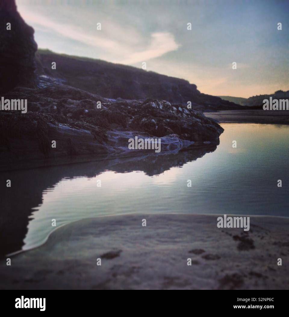 Rockpool beach hi-res stock photography and images - Alamy