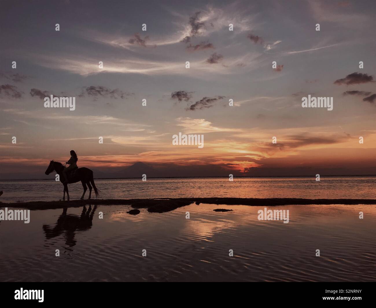 Riding into sunset hi-res stock photography and images - Alamy