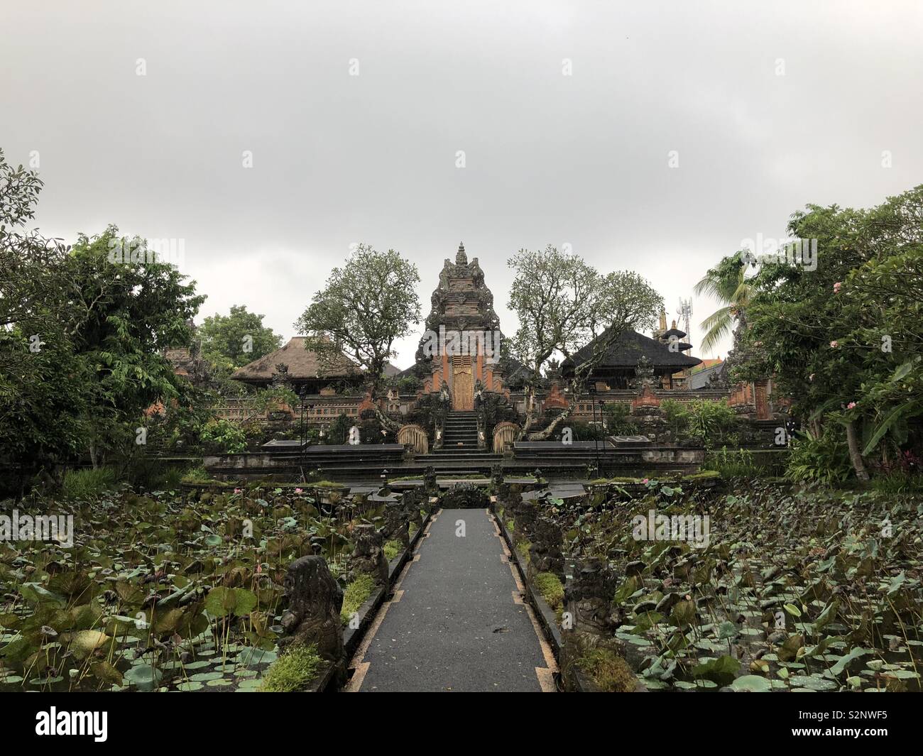 Saraswati Temple Ubud, Bali Stock Photo - Alamy