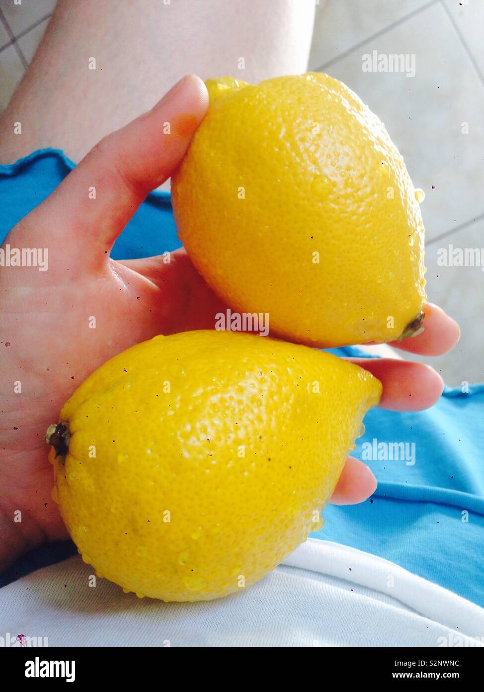 Let's make lemonade Stock Photo - Alamy