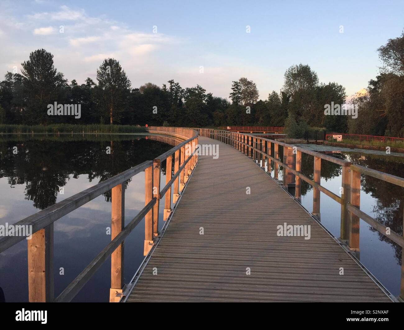 Floating bridge hi-res stock photography and images - Alamy