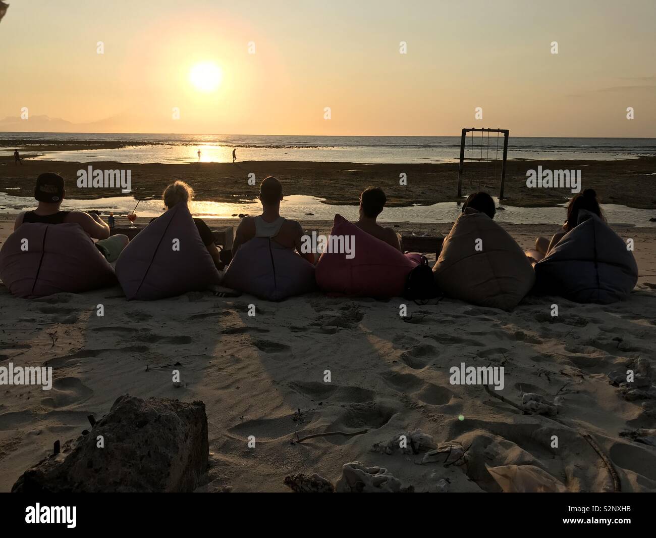 Bali beach friends island Stock Photo - Alamy
