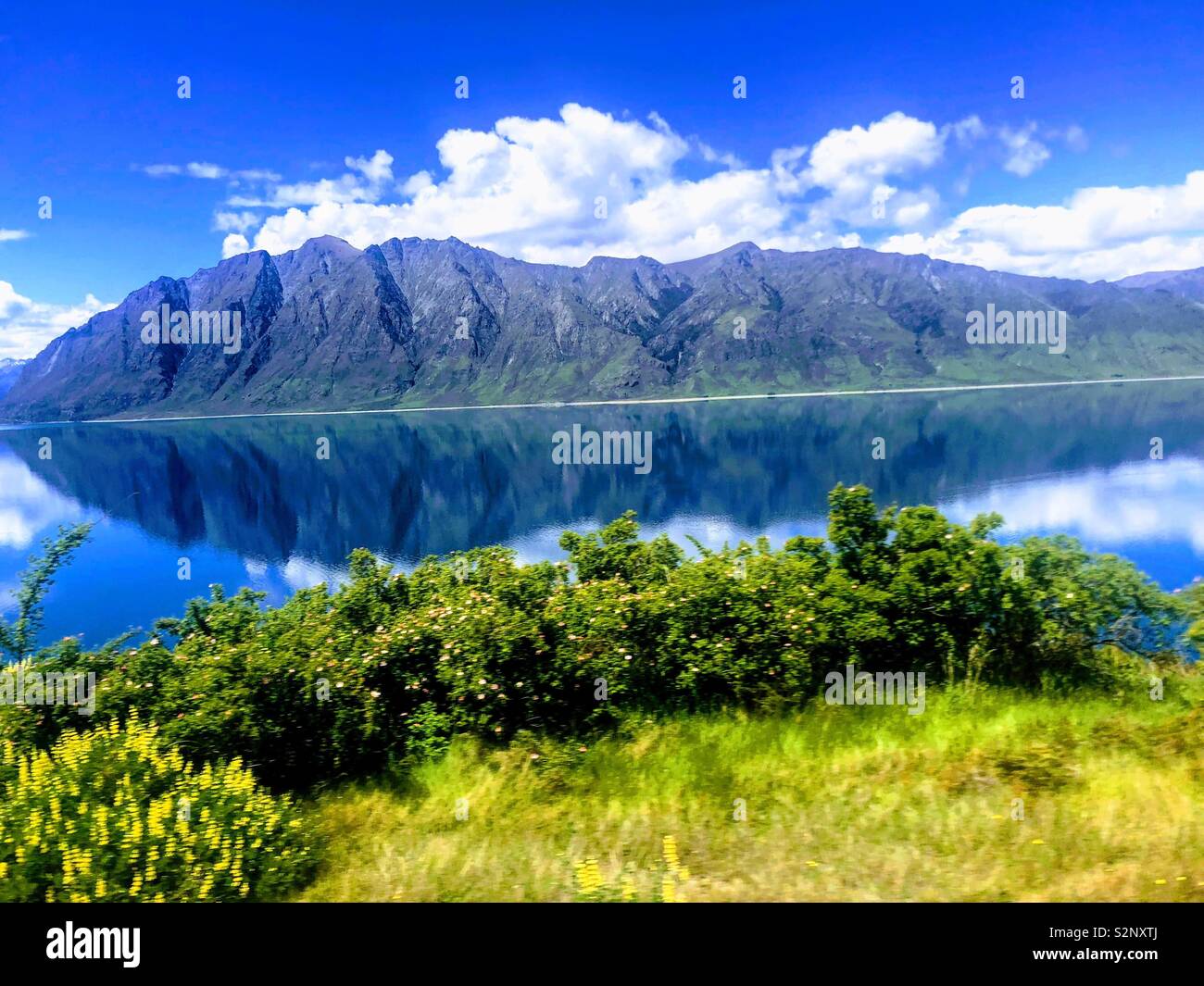 New Zealand scenery Stock Photo - Alamy