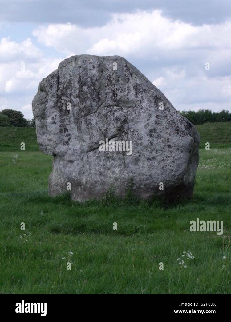 Neolithic standing stone hi-res stock photography and images - Alamy