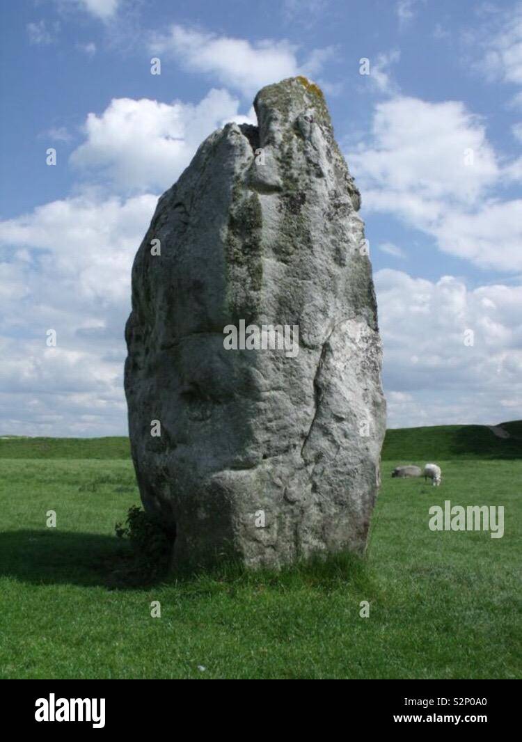 Neolithic standing stone hi-res stock photography and images - Alamy