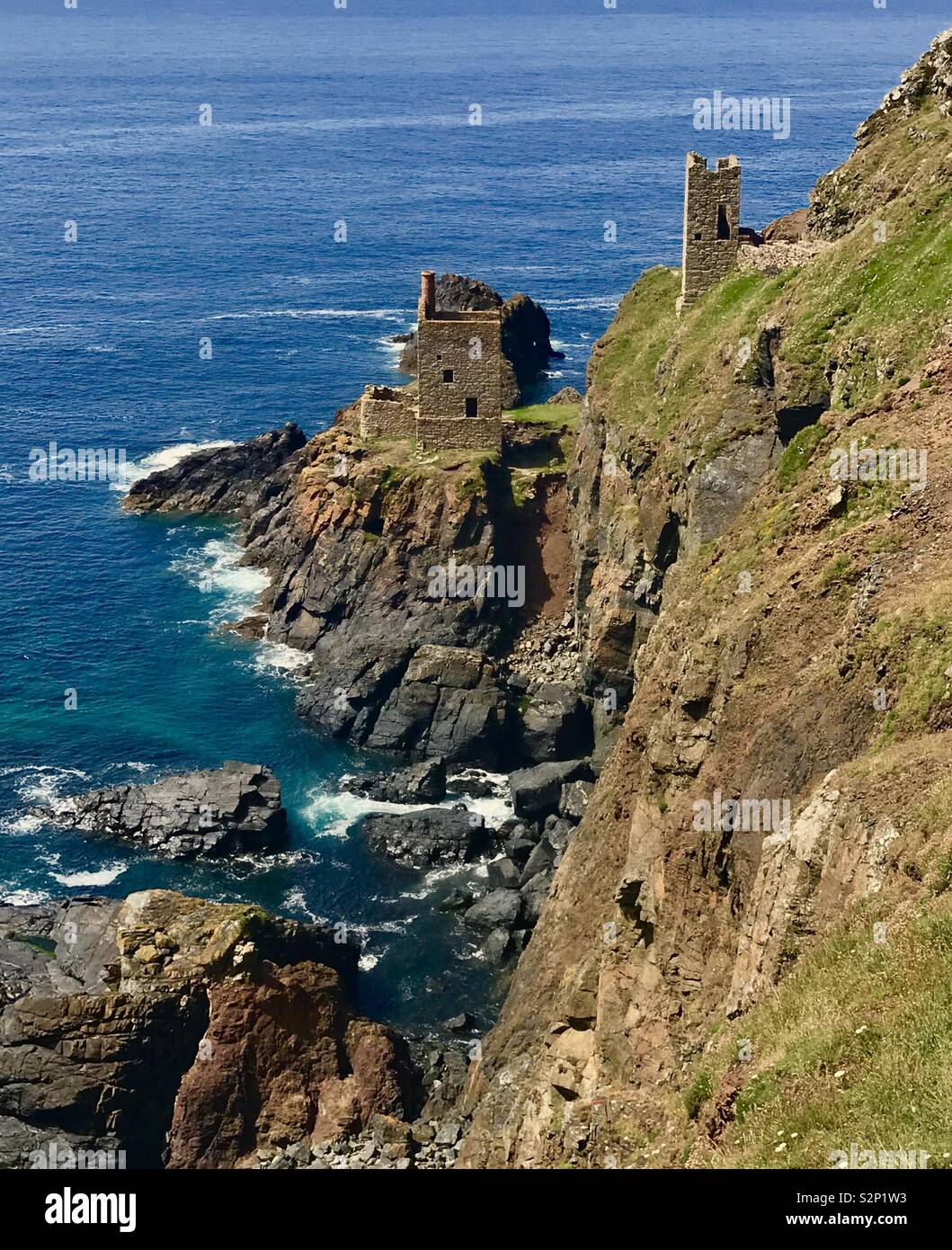 Tin mine, Cornwall Stock Photo - Alamy