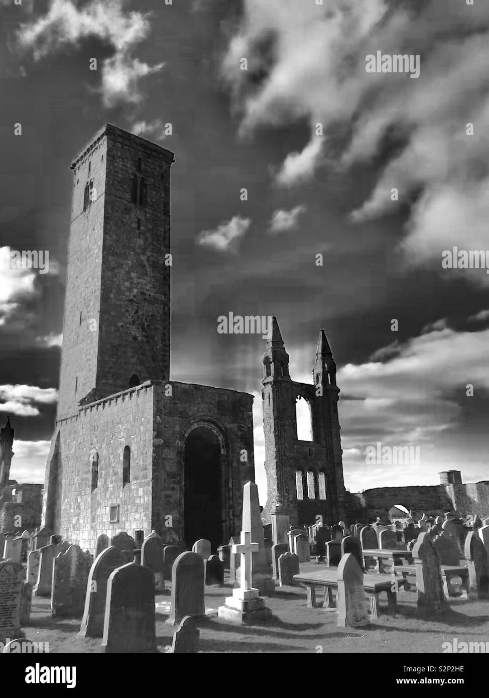 St andrews cemetery hi-res stock photography and images - Alamy